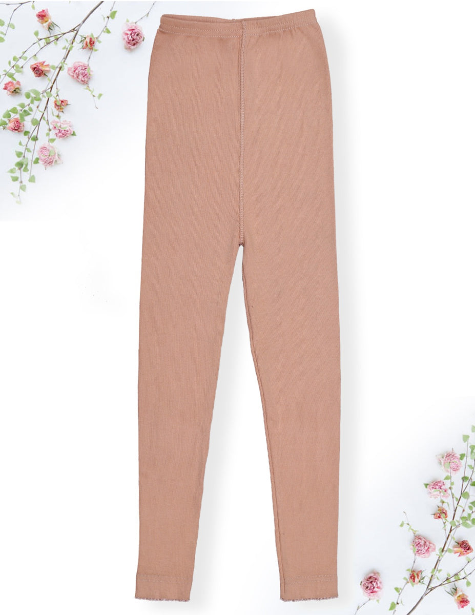 GIRLS TIGHTS COTTON RIB STRETCHABLE – TAGAA